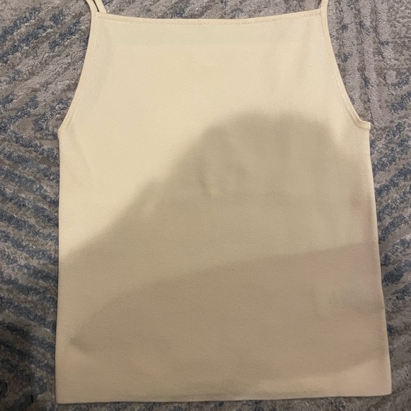 Anthropologie | Tops | Cream Colored Tank Top | Poshmark